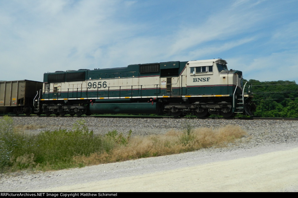 BNSF 9656 - DPU